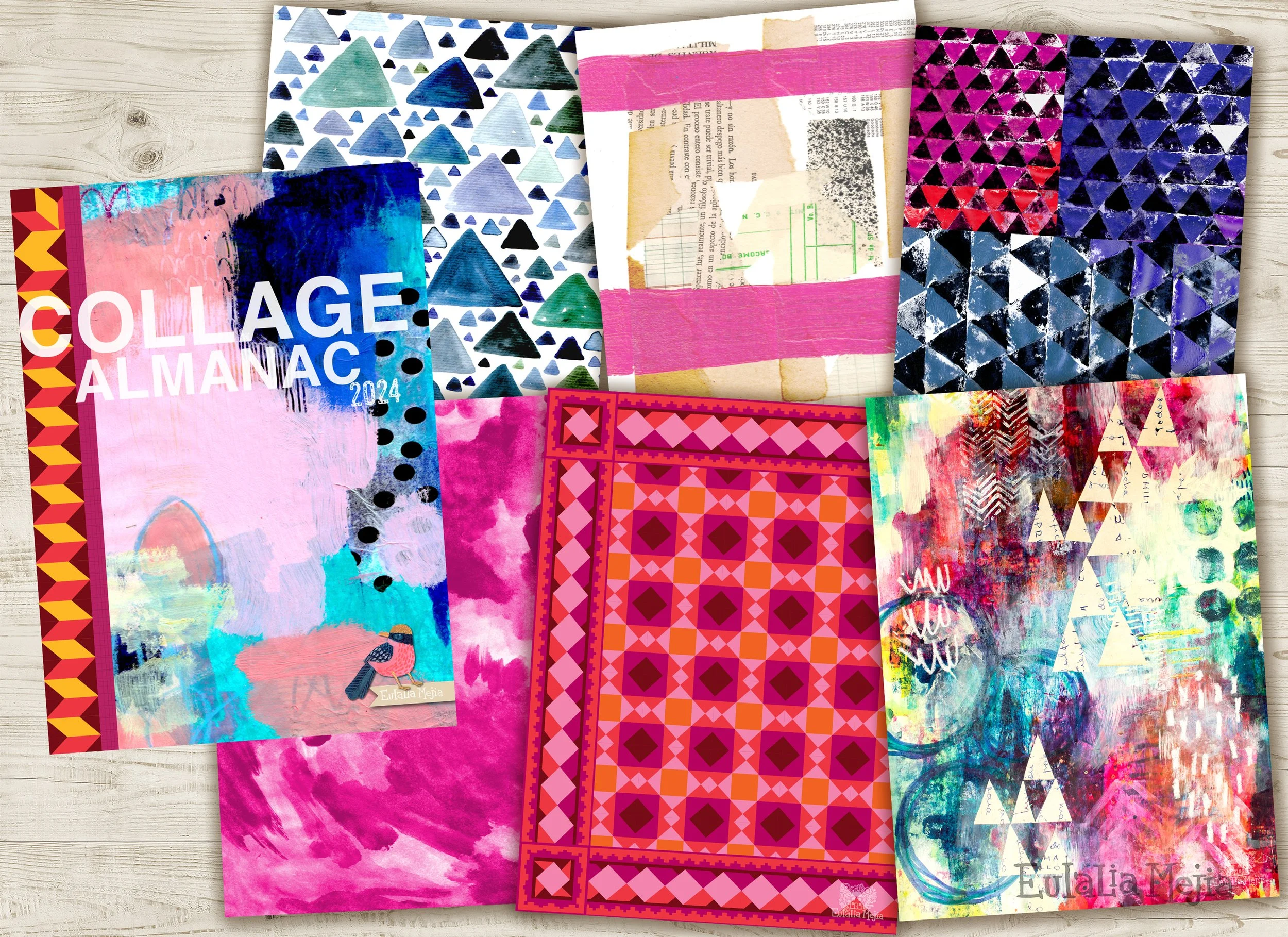Collage Almanac Bundle · Eulalia Mejia. Illustration. Design. Mixed ...