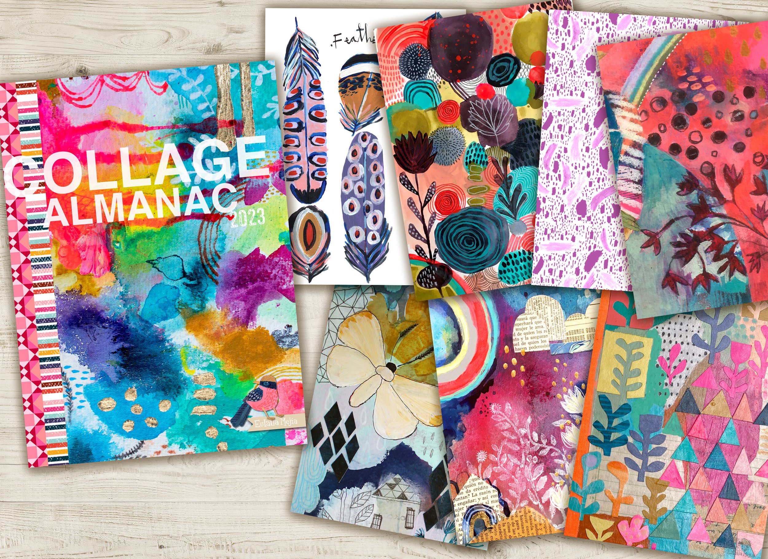 Collage Almanac Bundle · Eulalia Mejia. Illustration. Design. Mixed ...