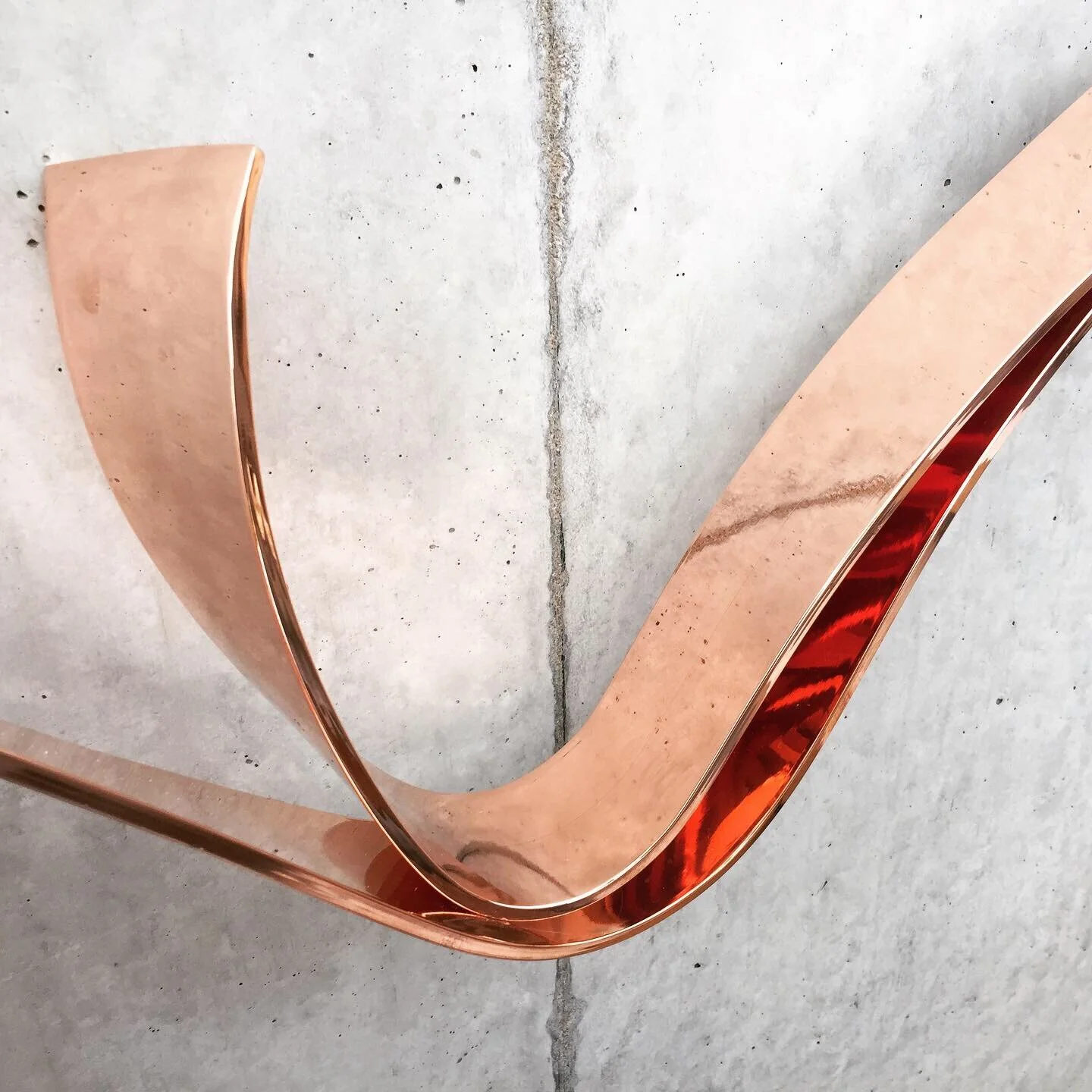 Copper Field Handrail — MAISON JONCKERS