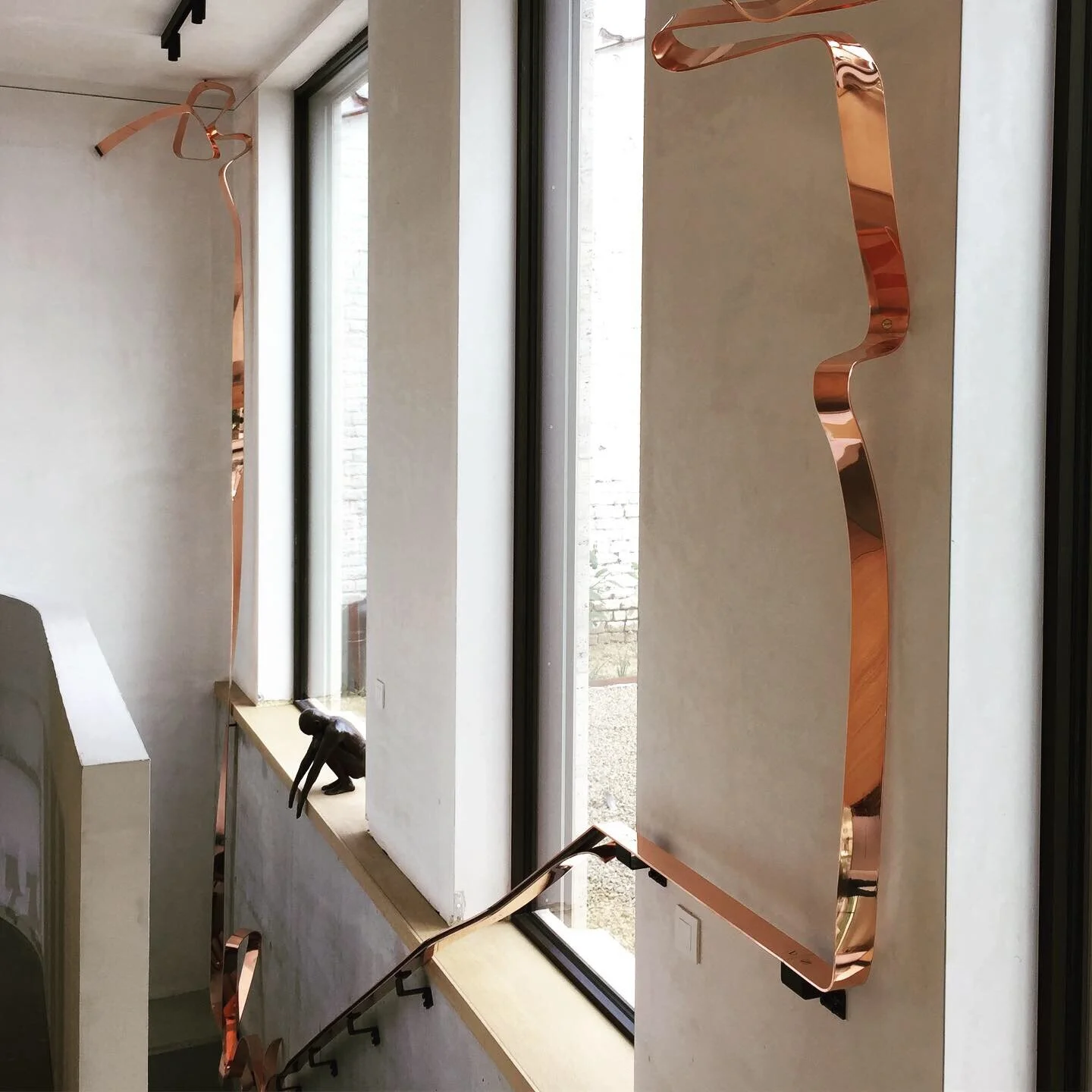 Copper Field Handrail — MAISON JONCKERS