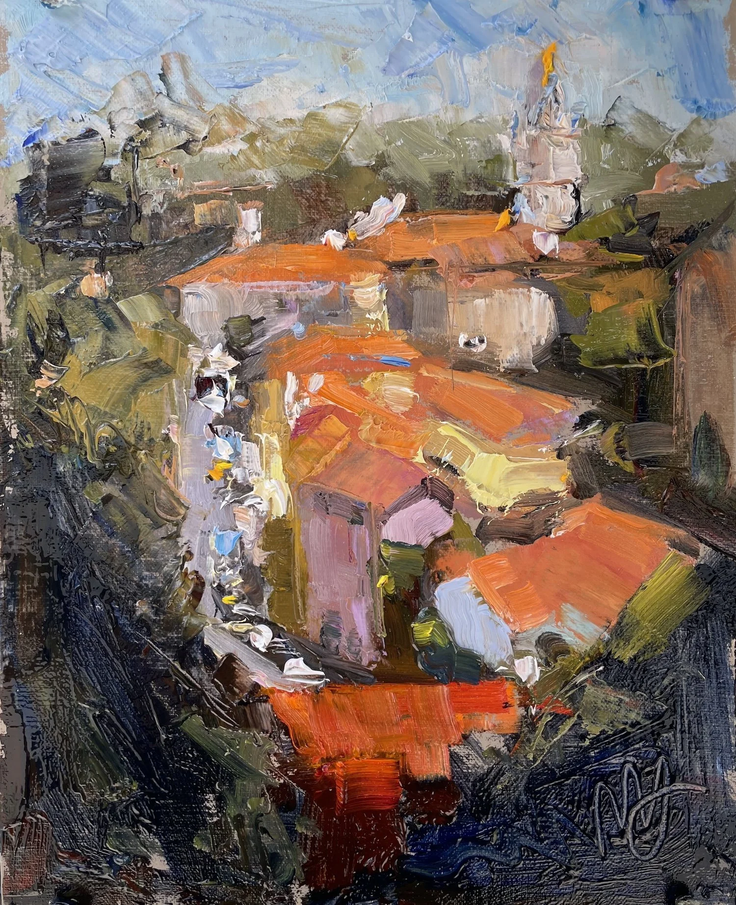 Italy Oil and Acrylic Paintings— Mark Jacobucci — Mark Jacobucci Paintings