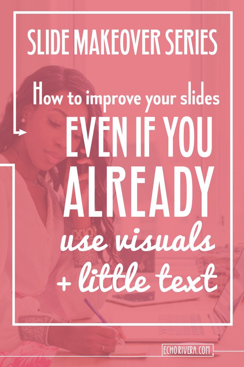 [VIDEO + BLOG] SLIDE MAKEOVER #1: How to improve your slide design even ...