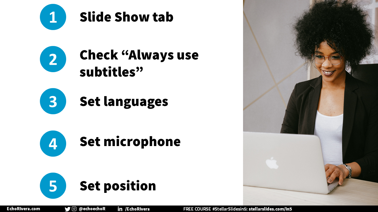 How to add live subtitles to PowerPoint (and a test of how accurate it ...