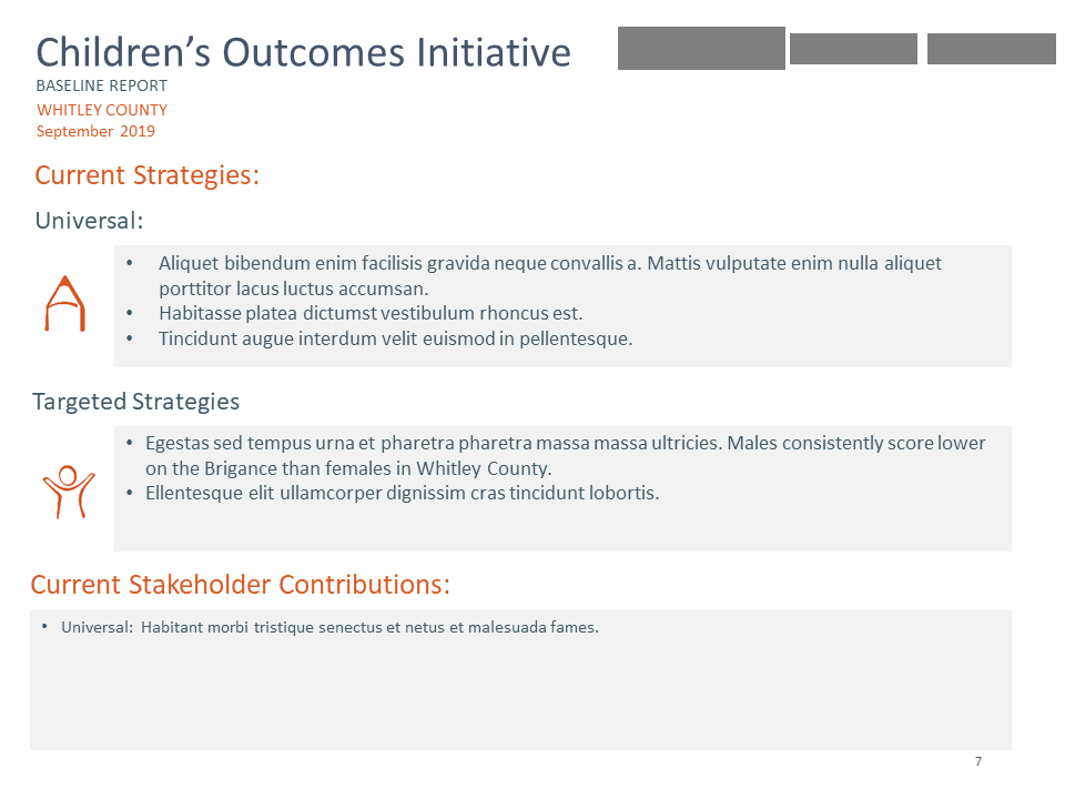 Designing a visual report in PowerPoint: a client case study — Echo Rivera