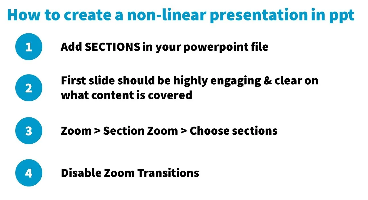 How to Make a Non-Linear Presentation — Echo Rivera