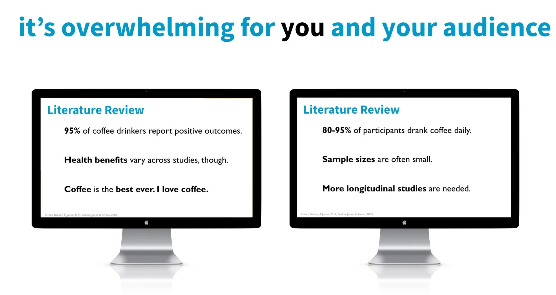 How the unlikely step of removing text from my slides helped me ...