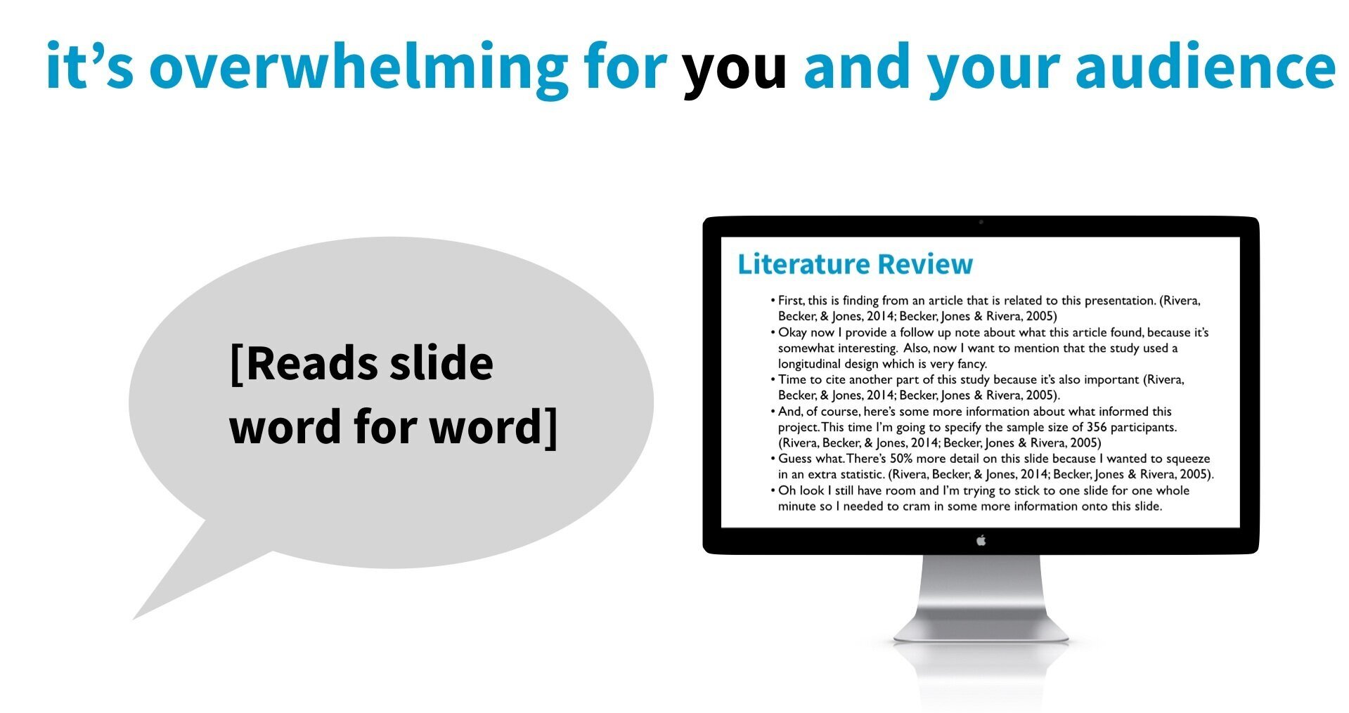 How the unlikely step of removing text from my slides helped me ...