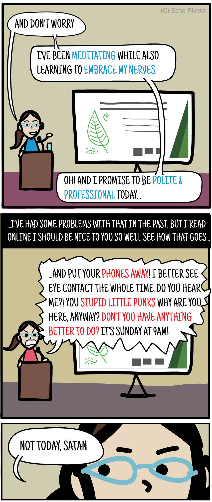 Public Speaking Comic