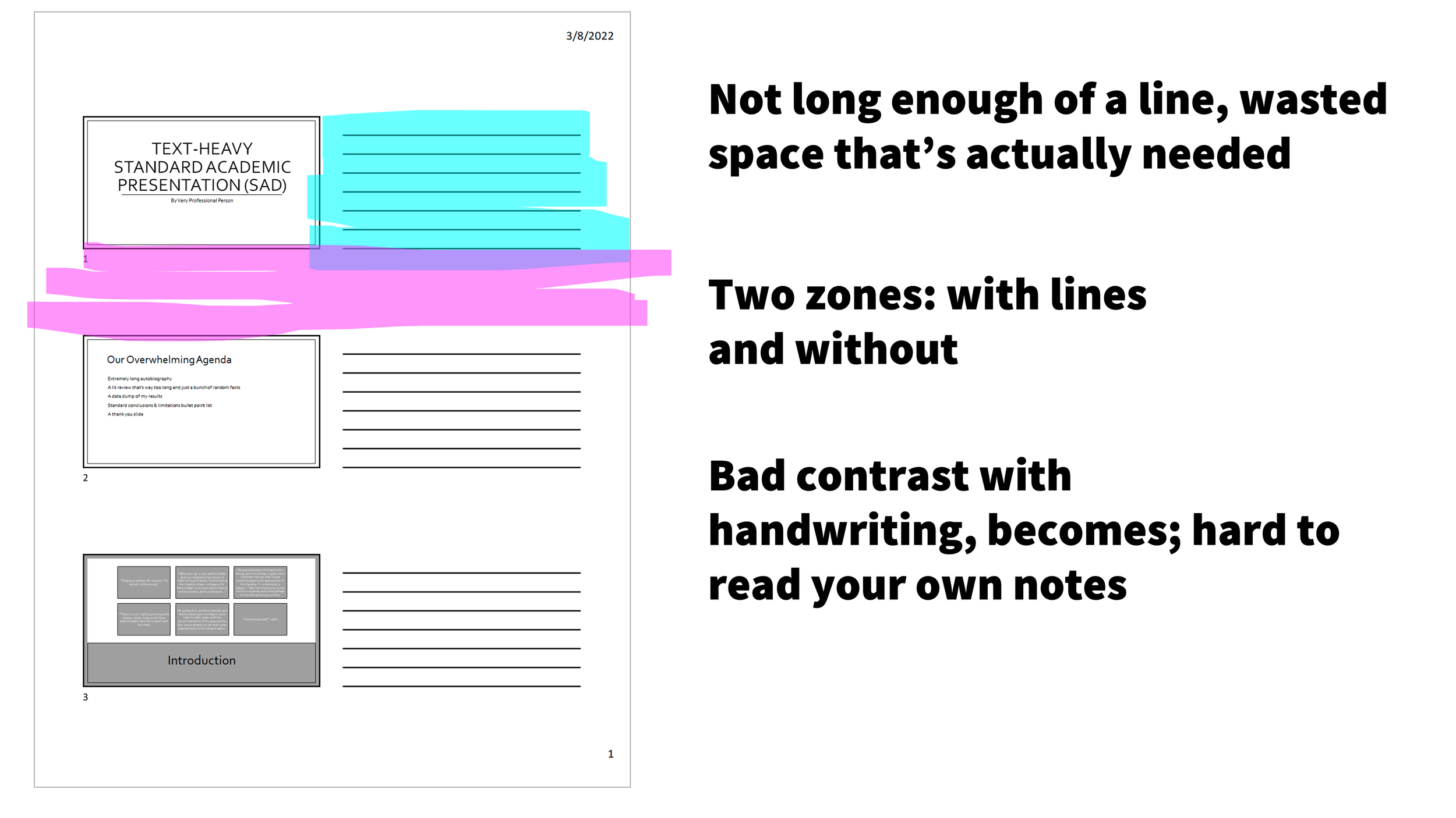 How to create effective presentation handouts for class lectures ...