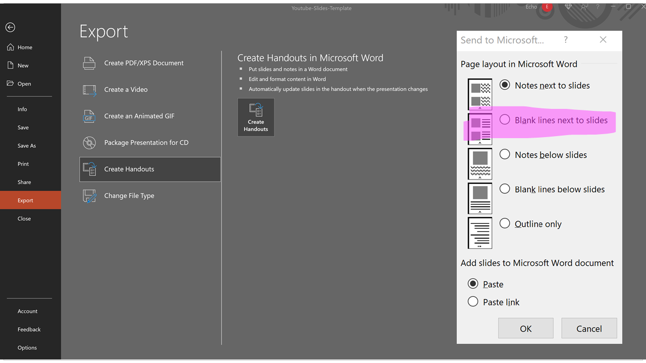 How to create effective presentation handouts for class lectures ...