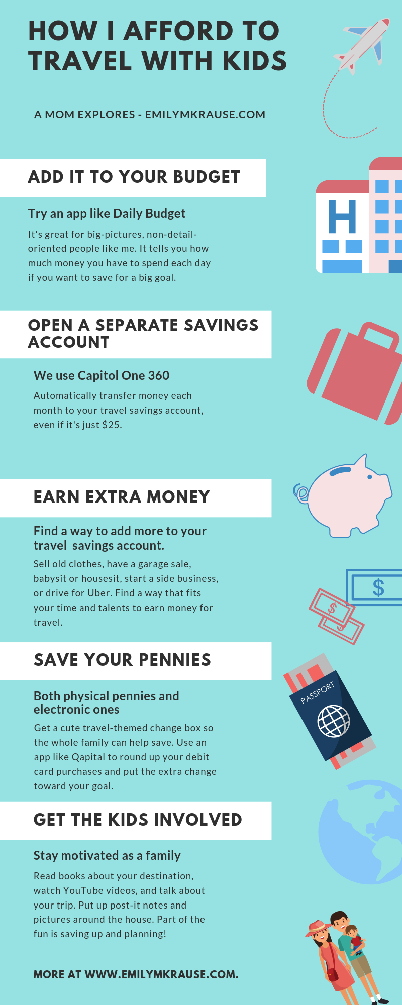 How to Budget and Save for Your Dream Vacation — A Mom Explores ...