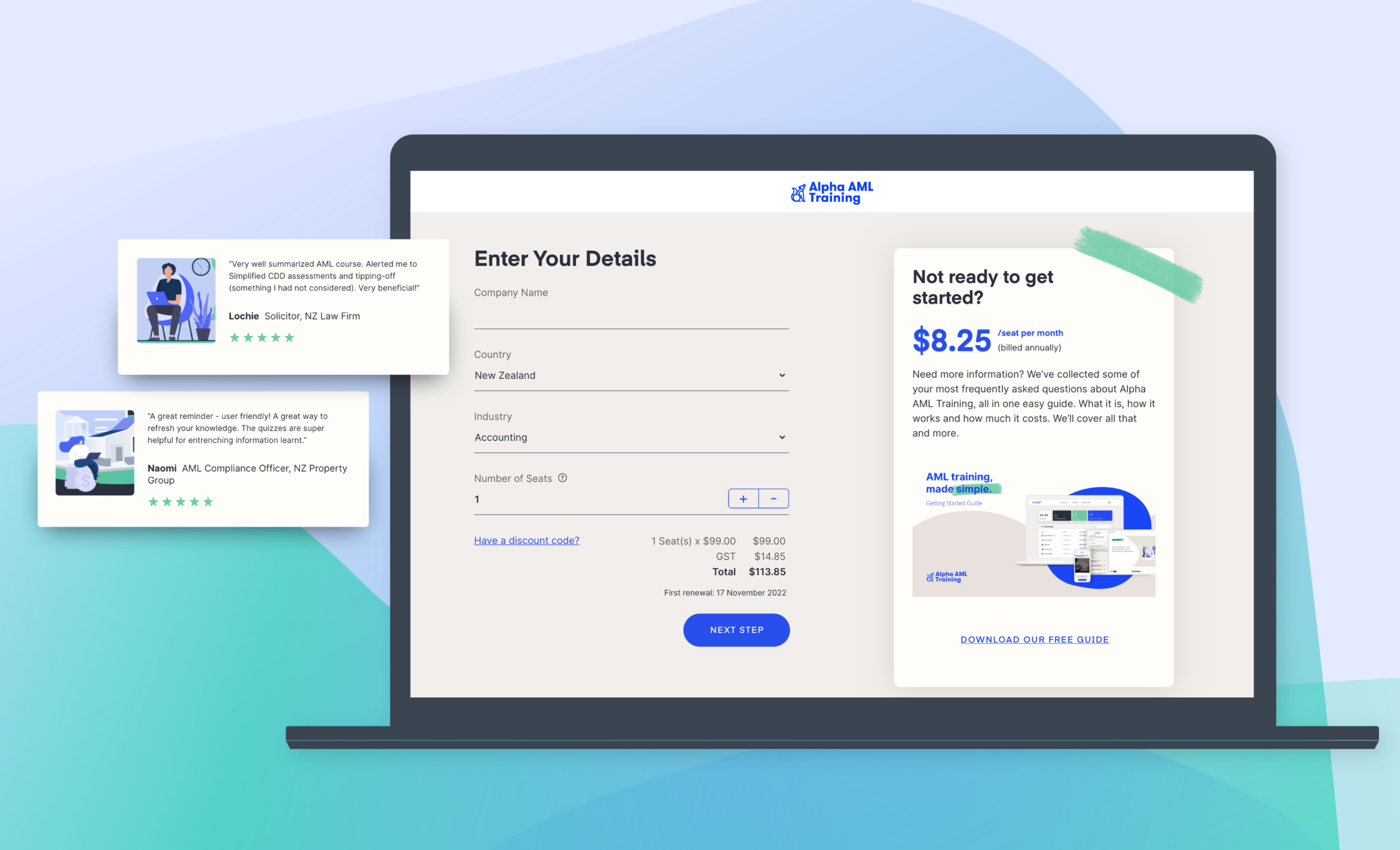 Alpha AML Training – Brand — Laura Currie