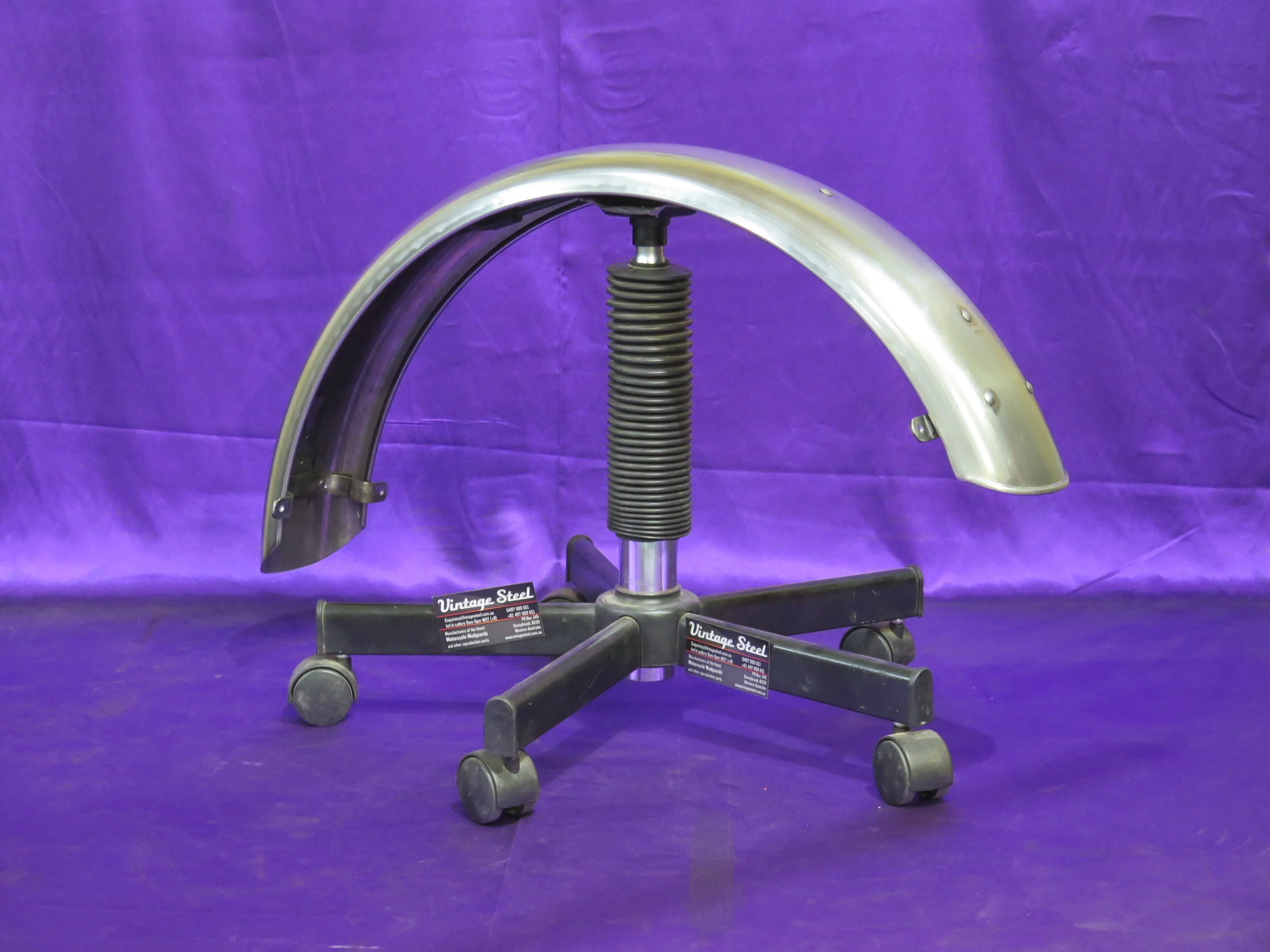 Vintage Steel — Norton 1920's Druid Fork Front #25a-2