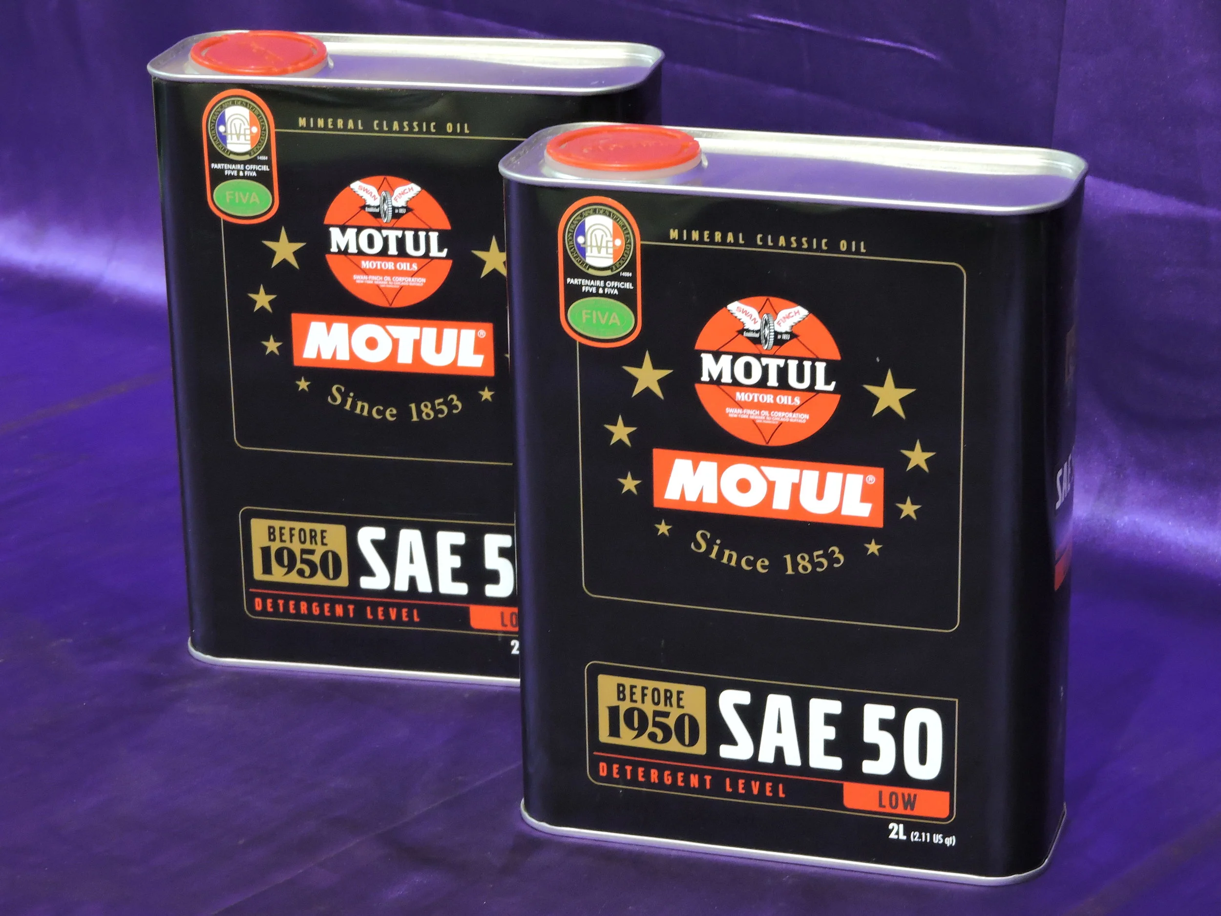 Vintage Steel — Motul Classic MotorOils