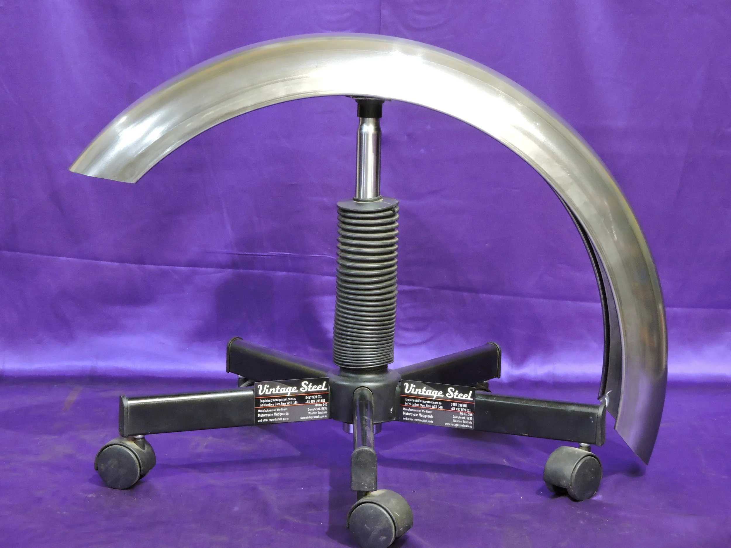 Vintage Steel — Vincent / HRD A Front #31-1