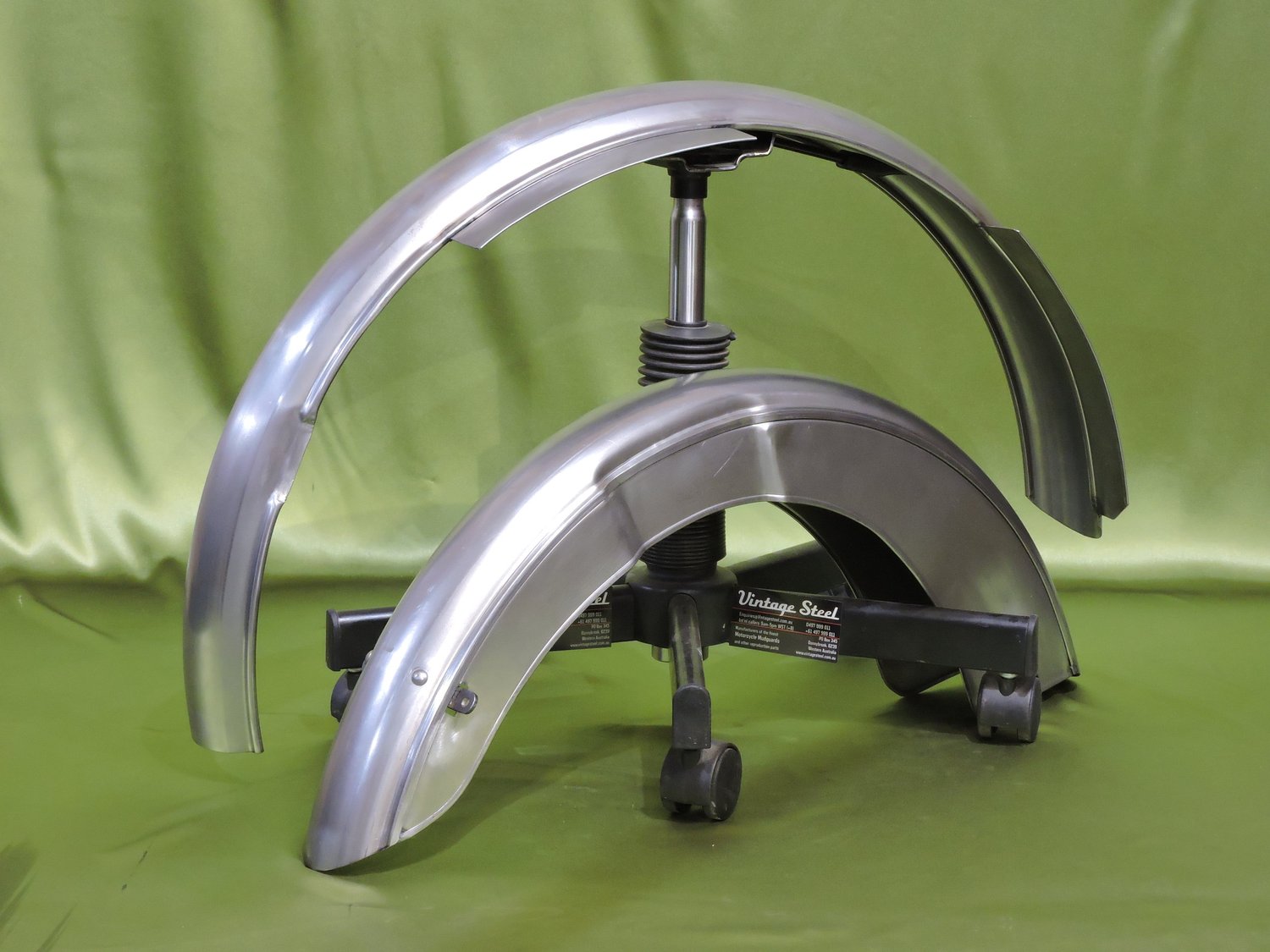 Vintage Steel — Ariel 1915 V Twin Rear #10-1