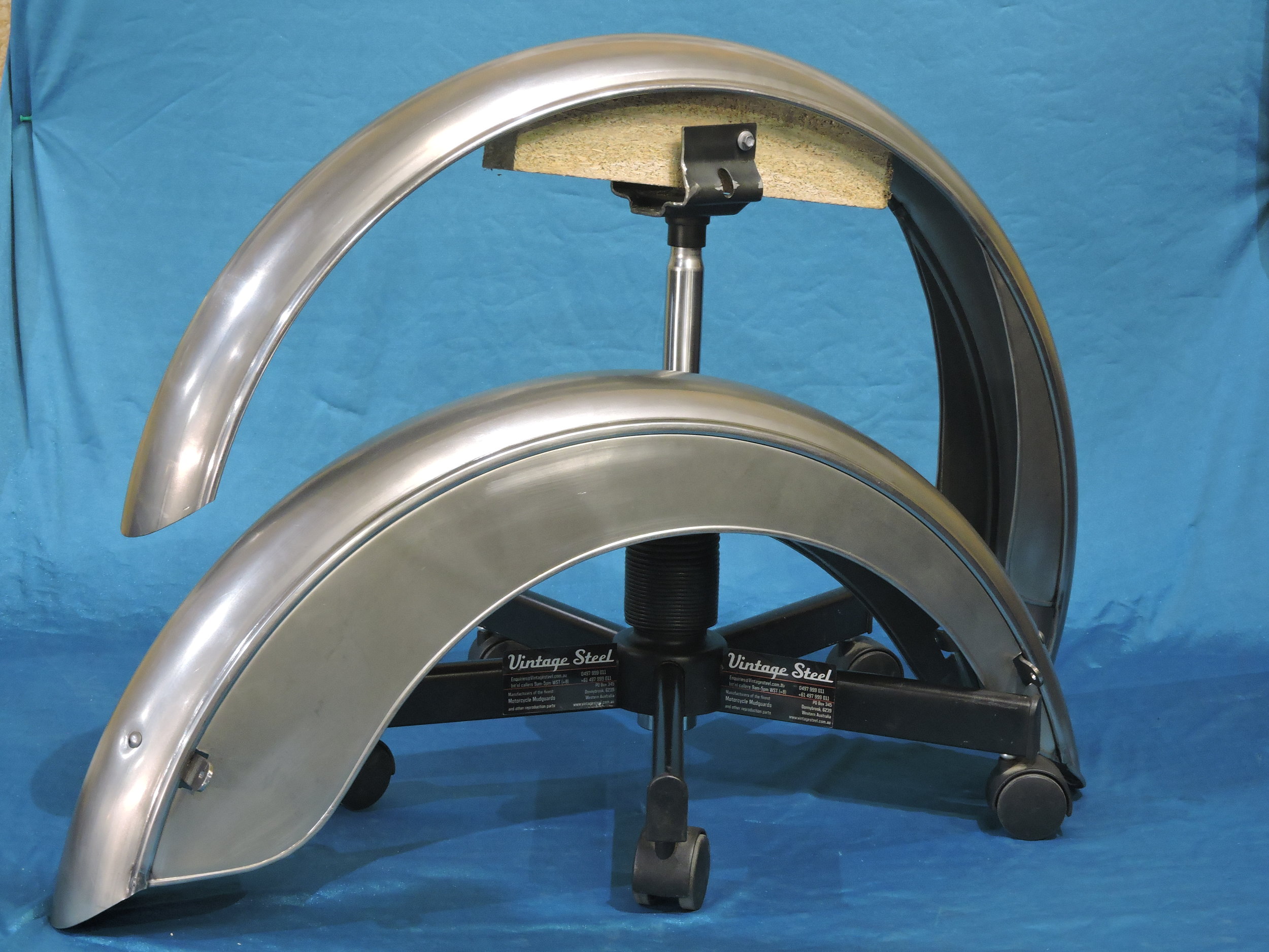 Vintage Steel — Brough Superior SS100 Front #25a-2