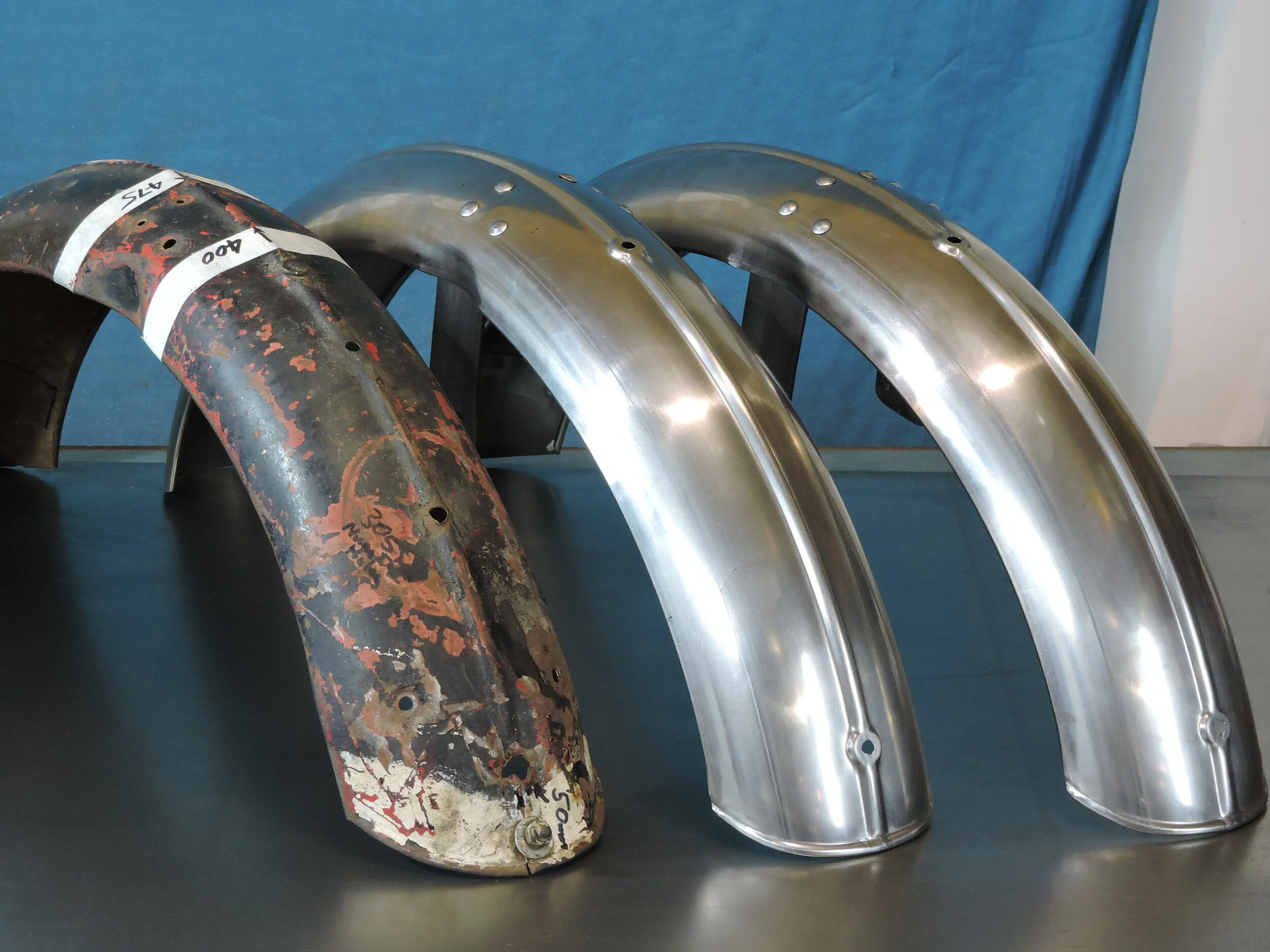 AJS — Vintage Steel - Mudguards & Fenders