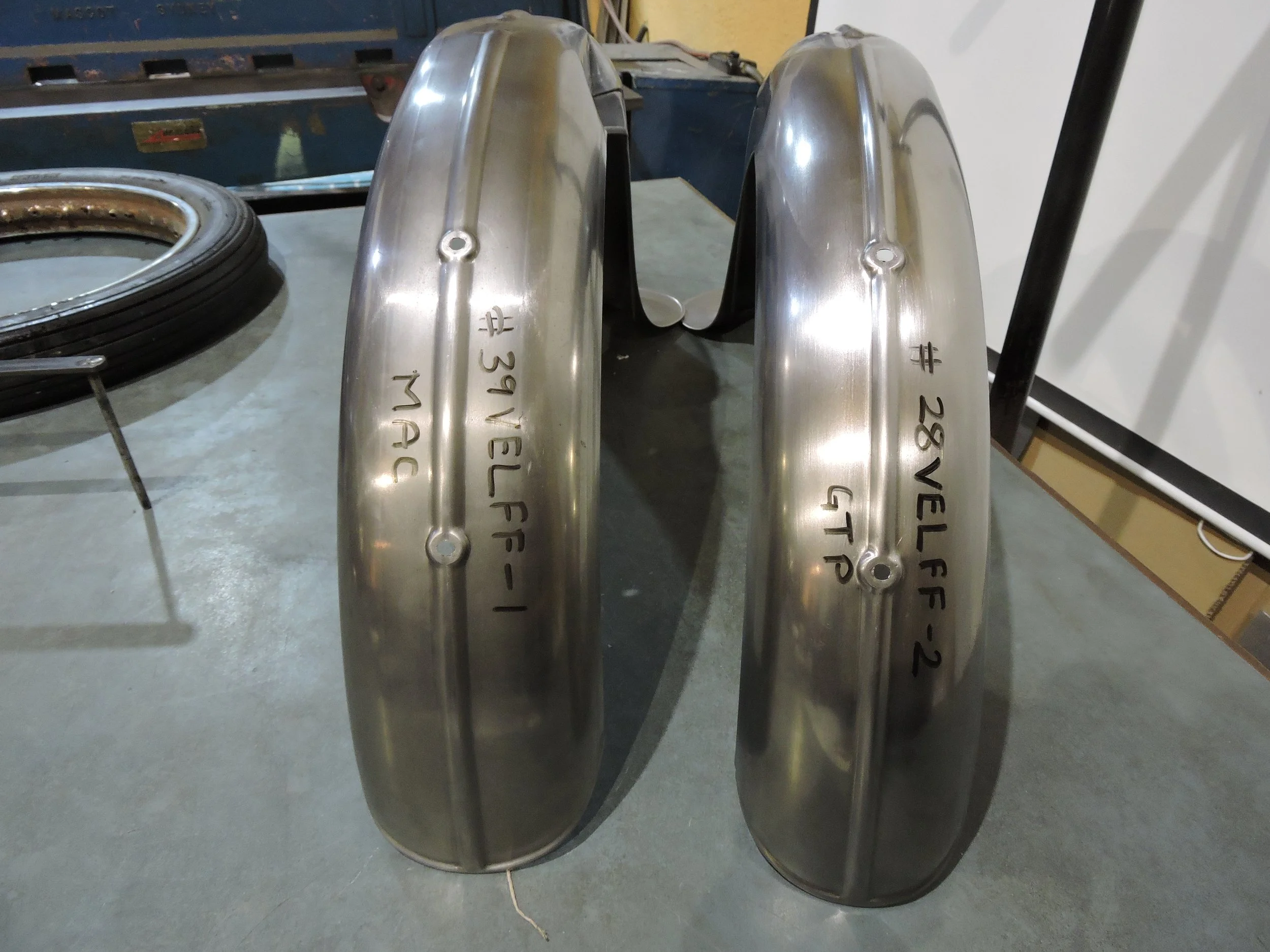 Vintage Steel — Velocette GTP Front #28-2