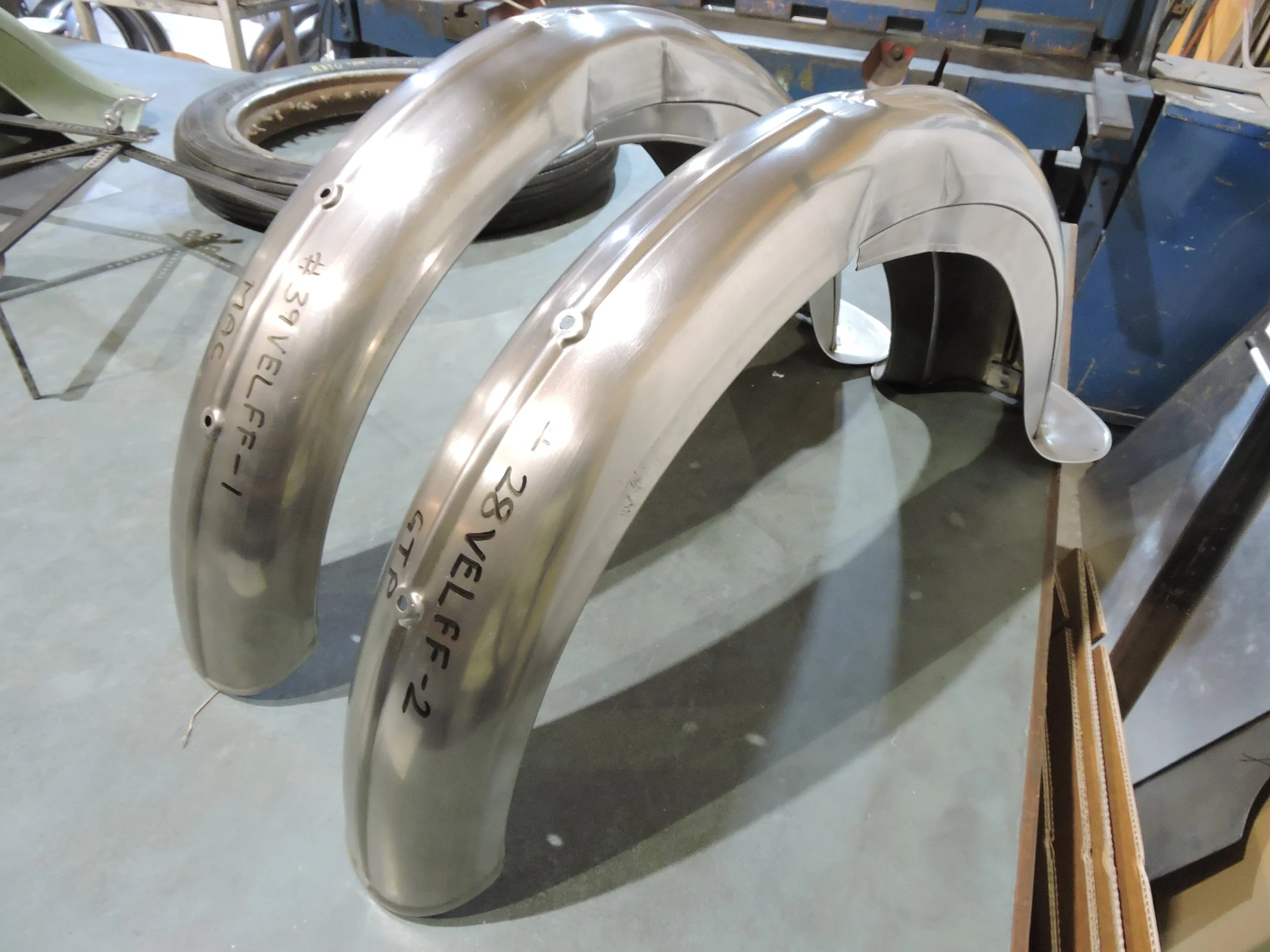 Vintage Steel — Velocette GTP Front #28-2