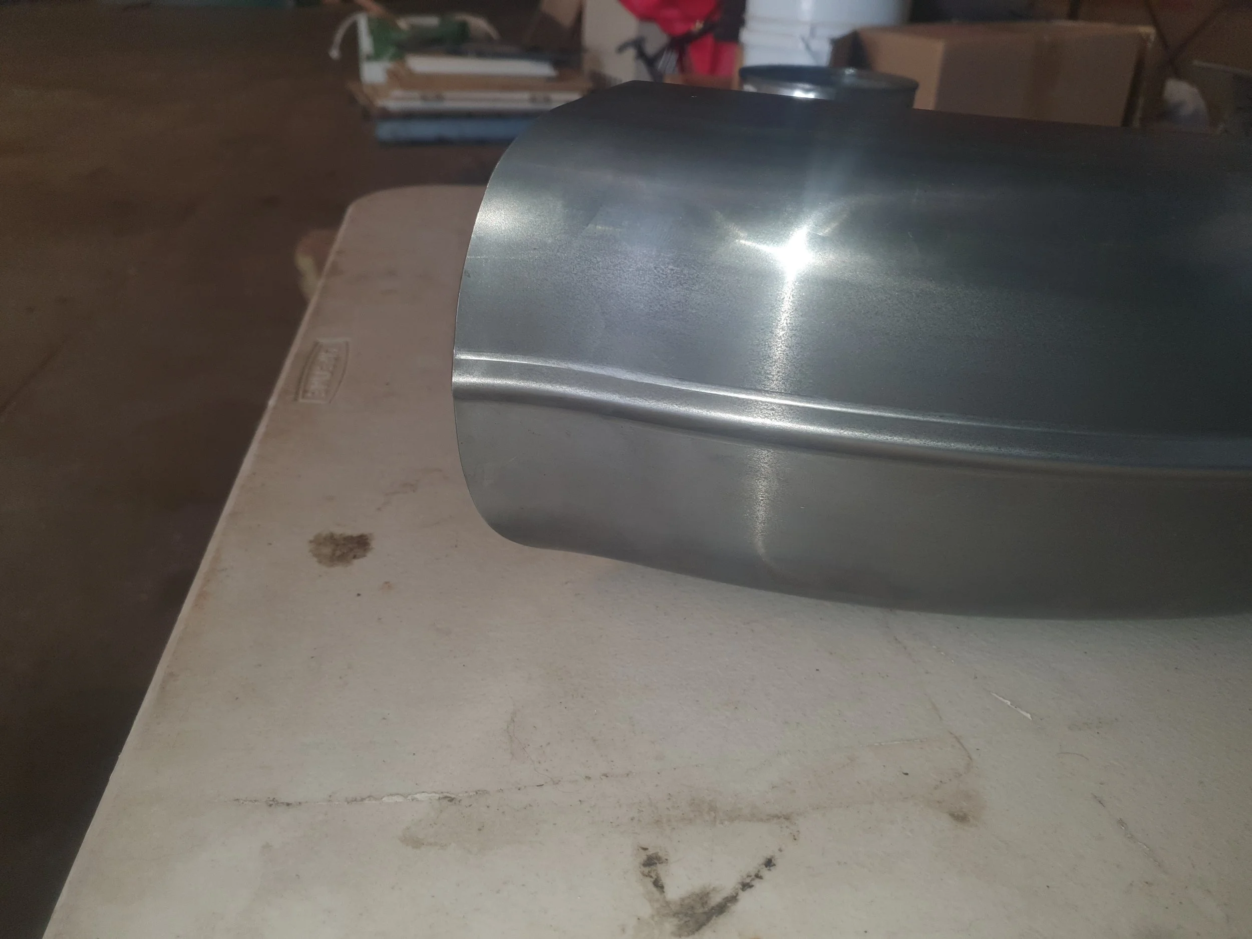 Vintage Steel — Custom Triumph TR6 Rear #43