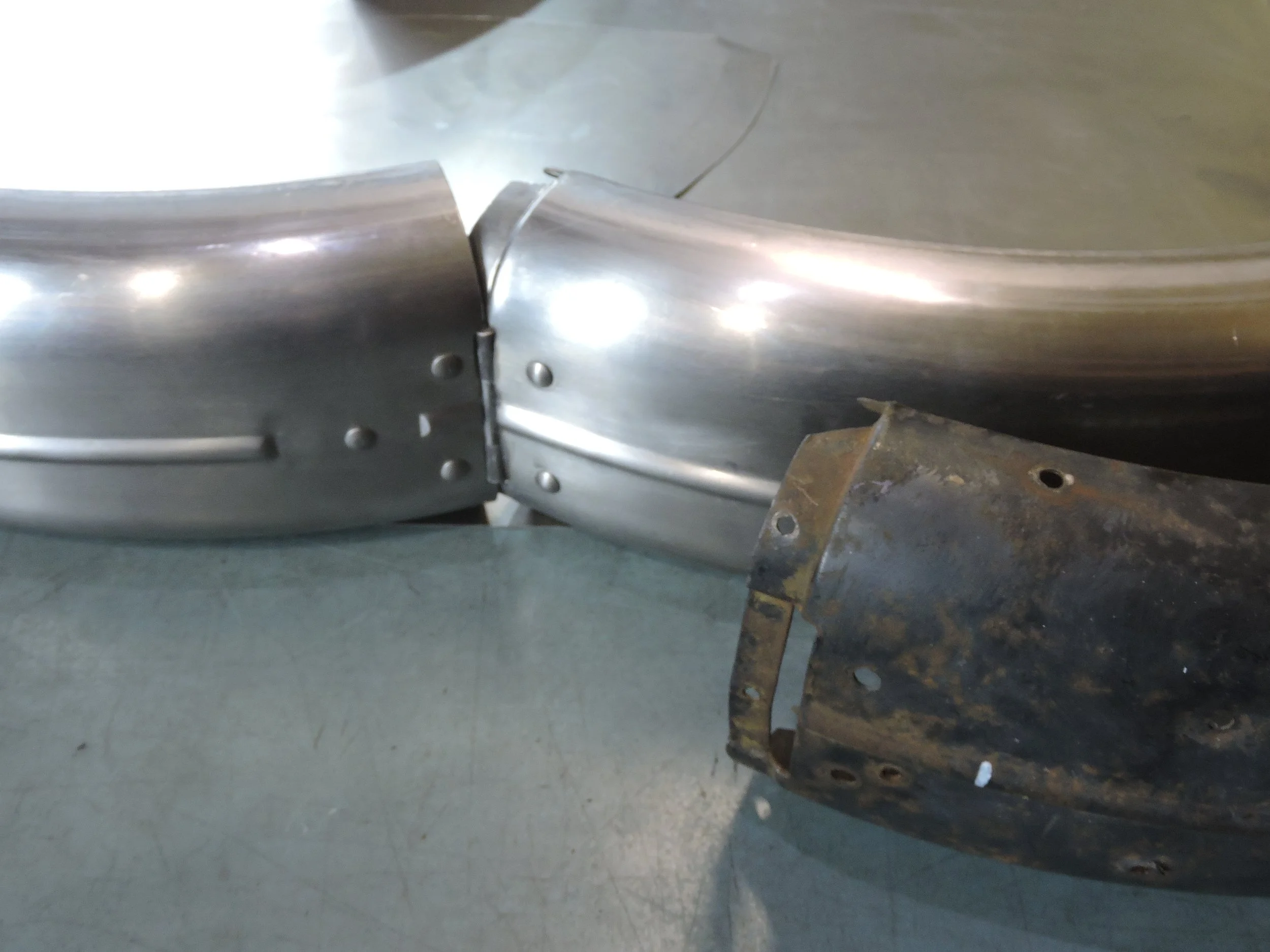 Vintage Steel — Ariel SQ4 1950 Rear #48-2