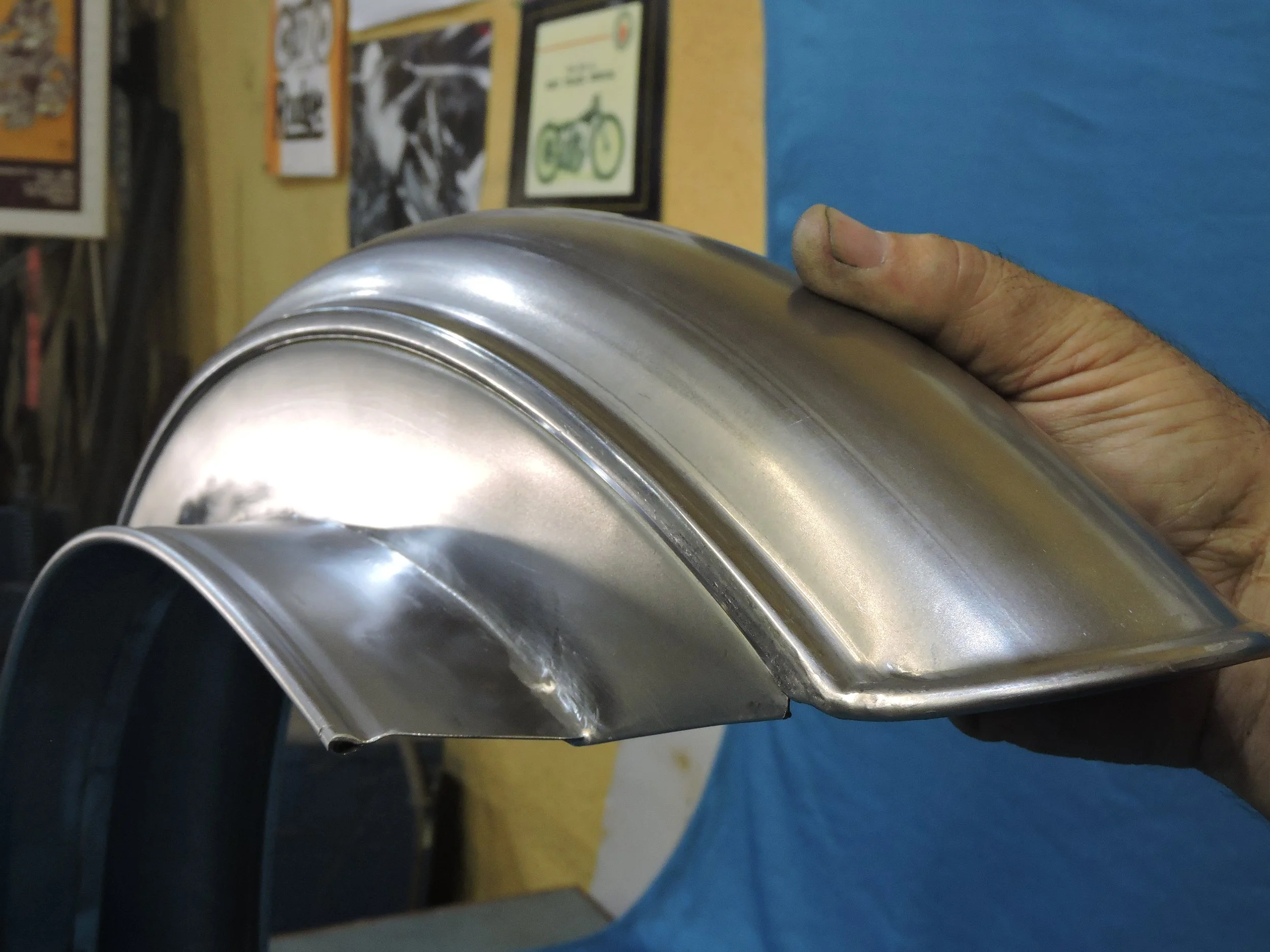 Vintage Steel — Humber 1914 Rear #10-1