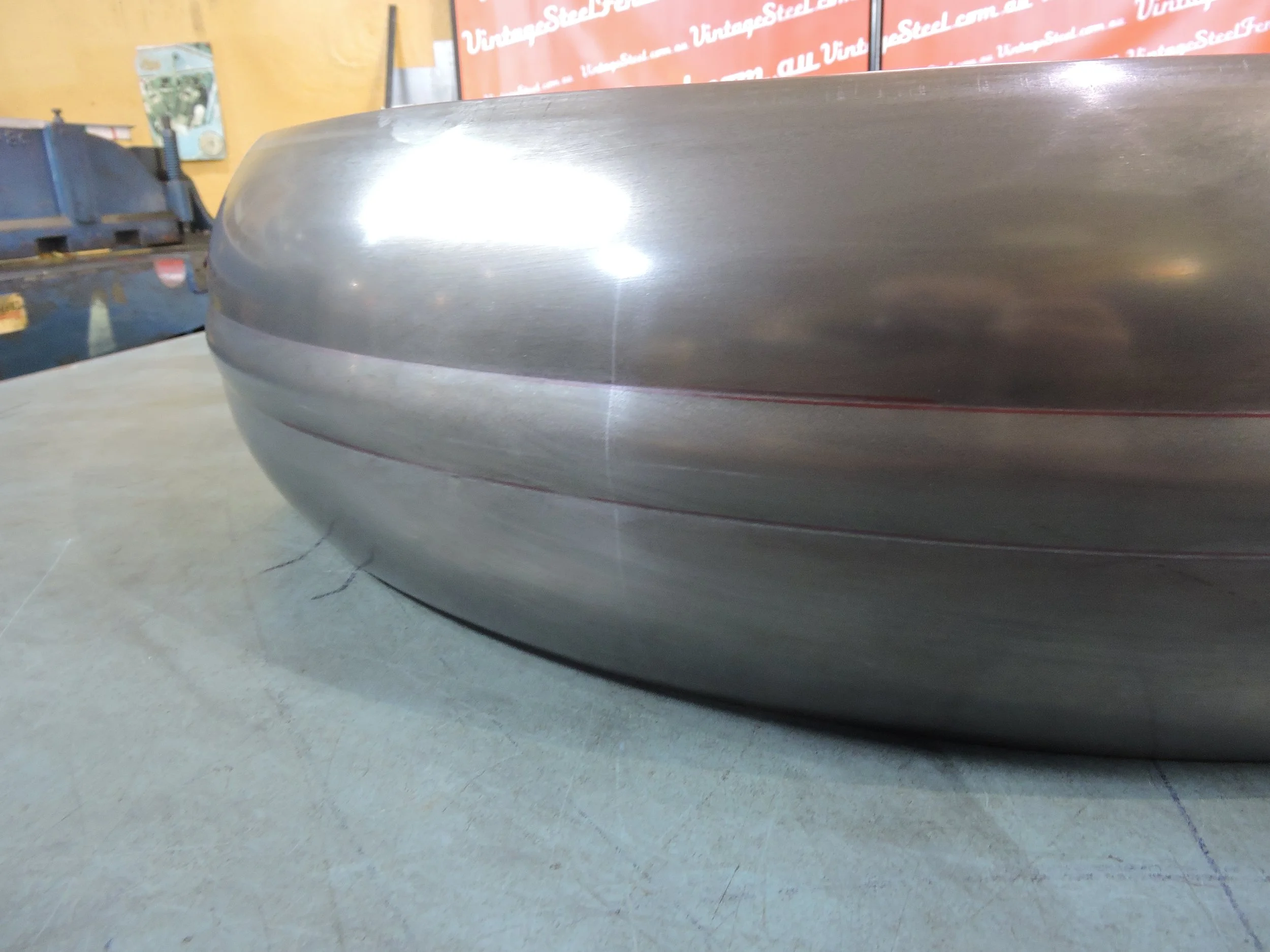 Vintage Steel — Ford Spare Wheel Cover #46-1W