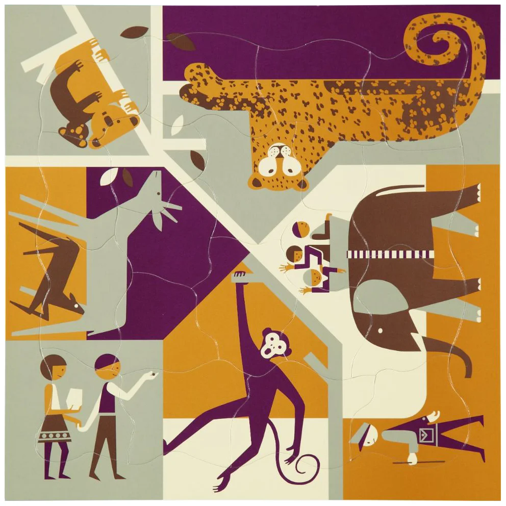 Fredun Shapur, Multi-View Puzzle - Bord de mer | Seaside — piqpoq