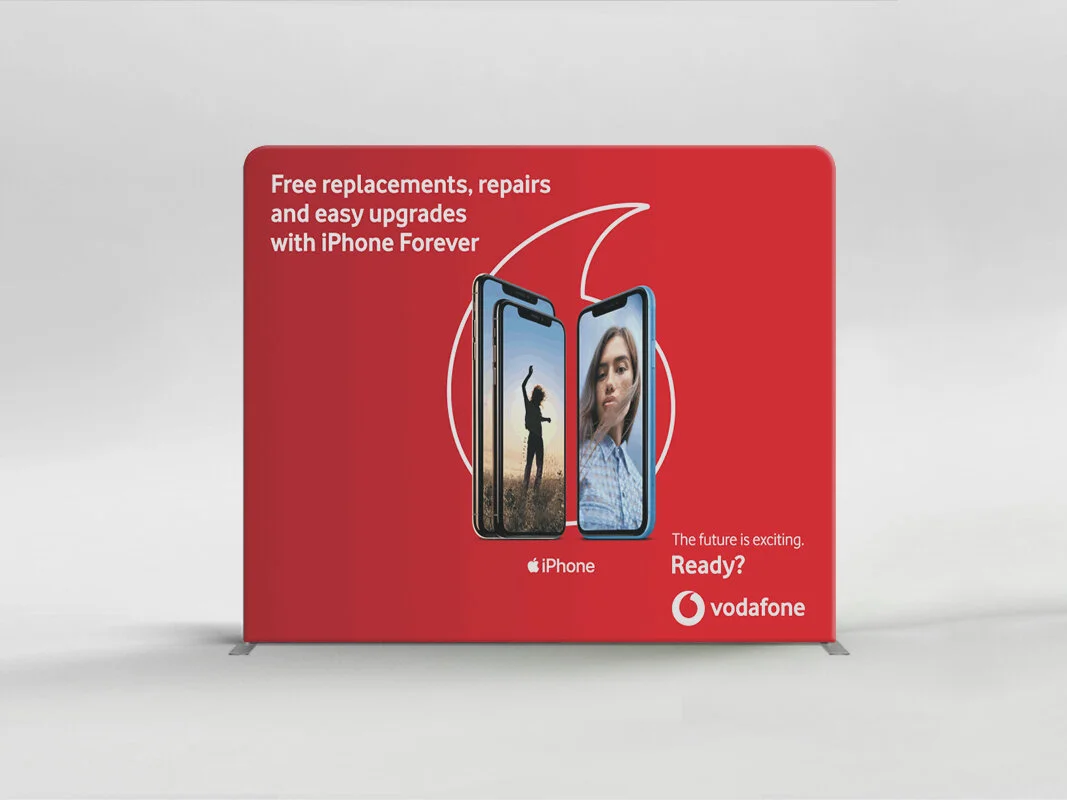 3m Wide Trade Show Display in Sydney — Popup Media Walls