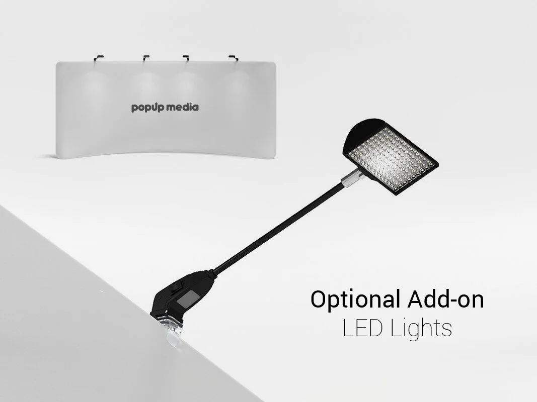 6m Wide Curved Trade Show Display in Sydney — Popup Media Walls