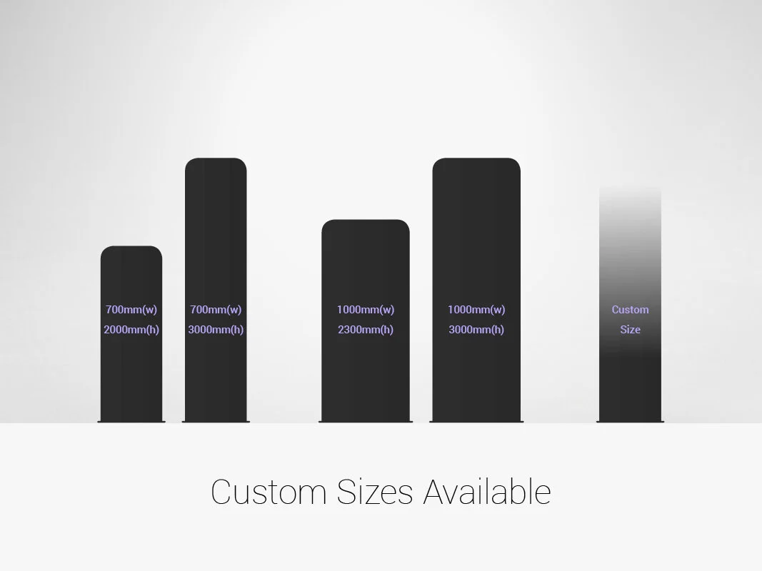 Pillar Trade Show Display in Sydney — Popup Media Walls