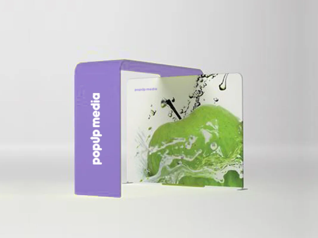Square Arch Trade Show Display in Sydney — Popup Media Walls