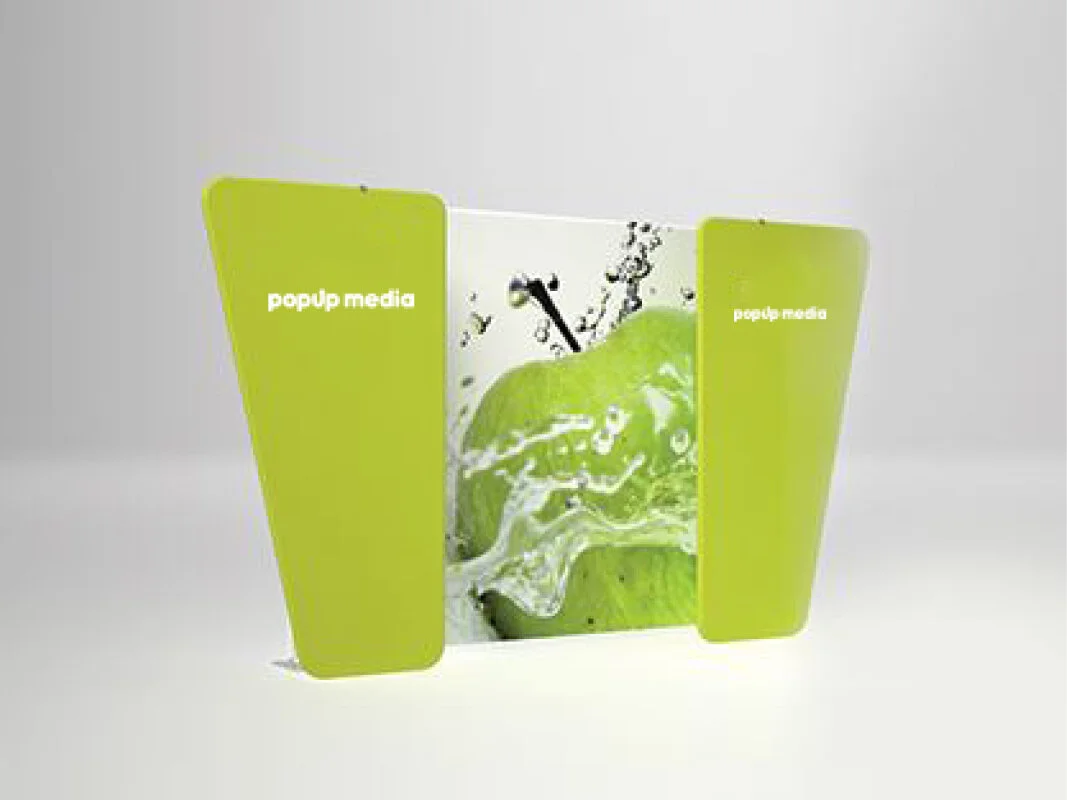 Split Trade Show Display in Sydney — Popup Media Walls
