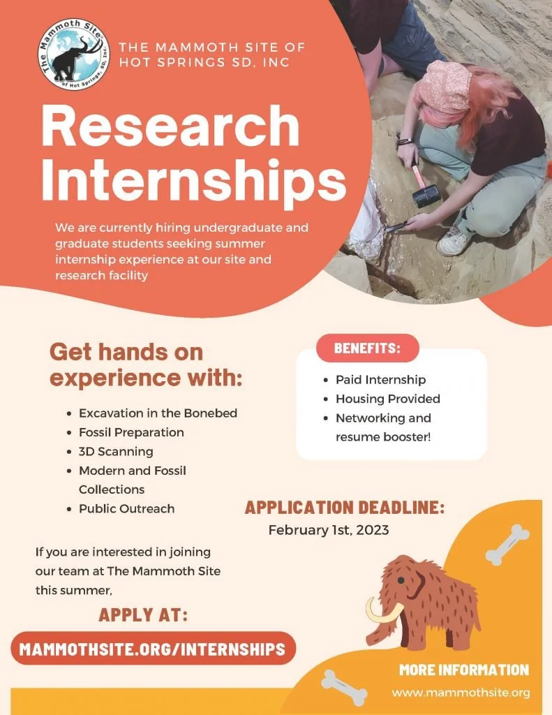 Paleontology Internship Opportunities — Elevation Science Institute