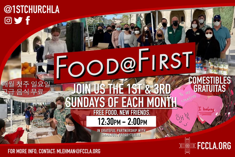 Food@First — First Congregational Church of Los Angeles