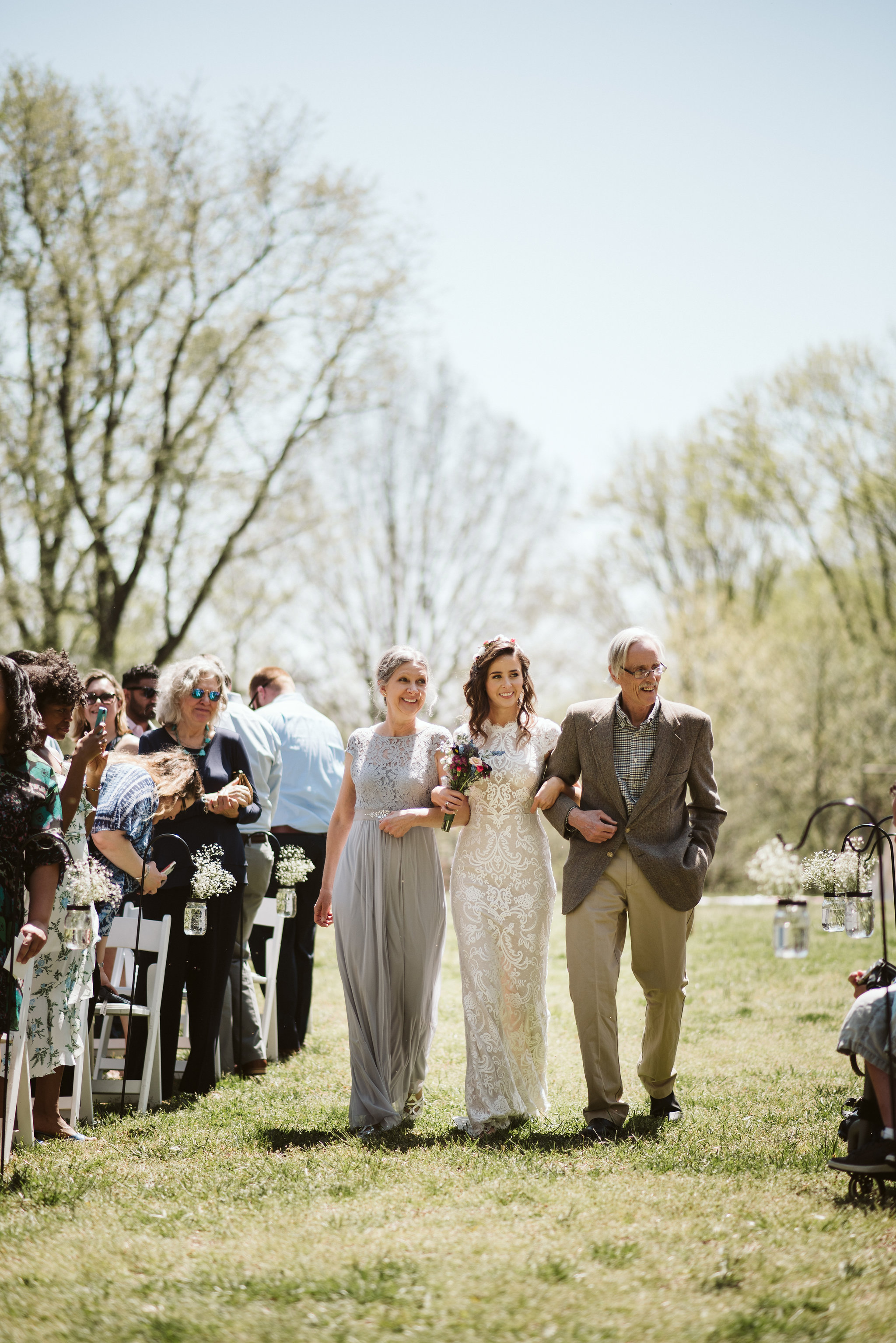 DIY Park Pavillion Wedding with Spring Wildflowers | McKenzie Elizabeth ...