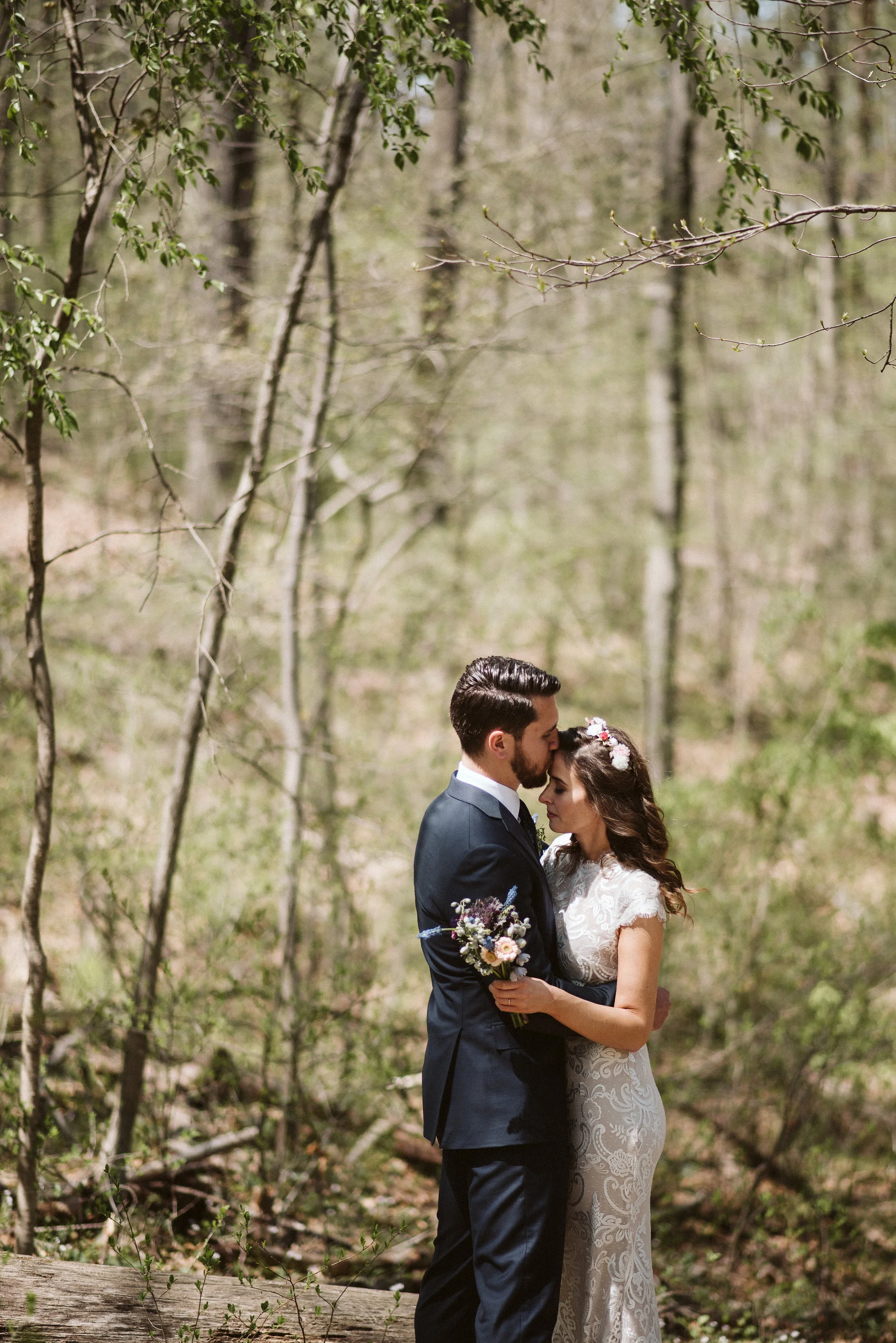 DIY Park Pavillion Wedding with Spring Wildflowers | McKenzie Elizabeth ...