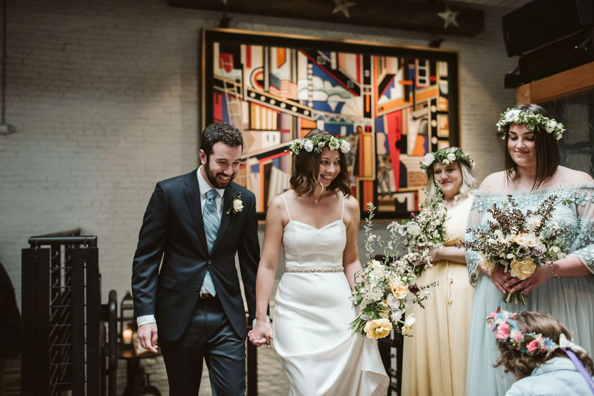 Jewel Tone Wedding In Old Town Alexandria at Virtue Feed & Grain ...