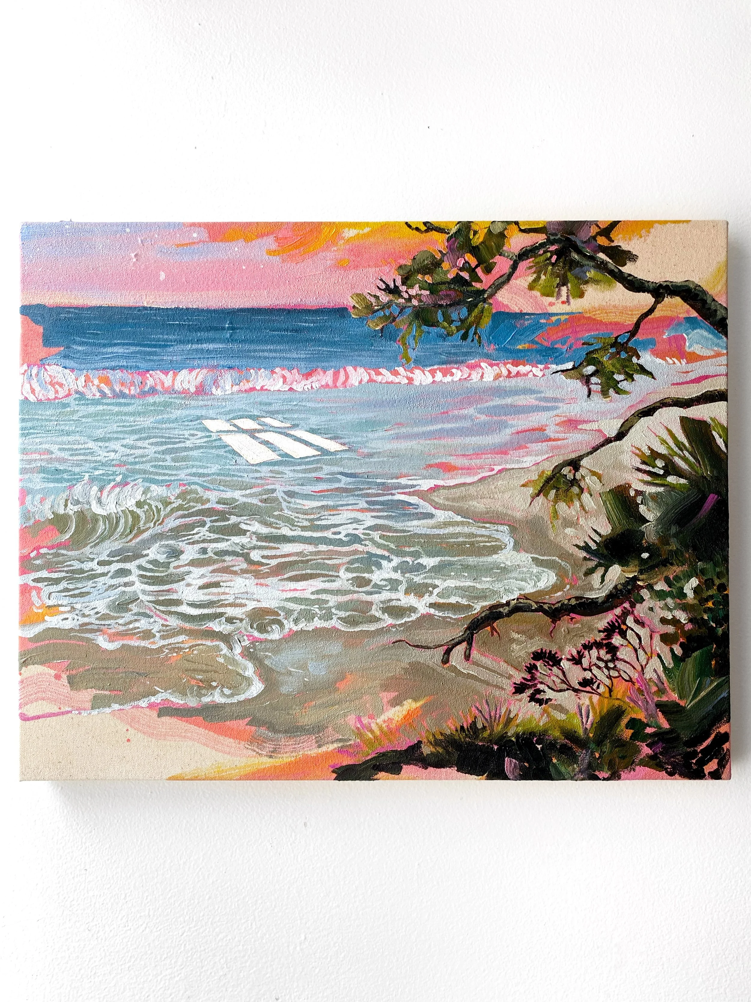 Painting on Canvas — Alex Curley