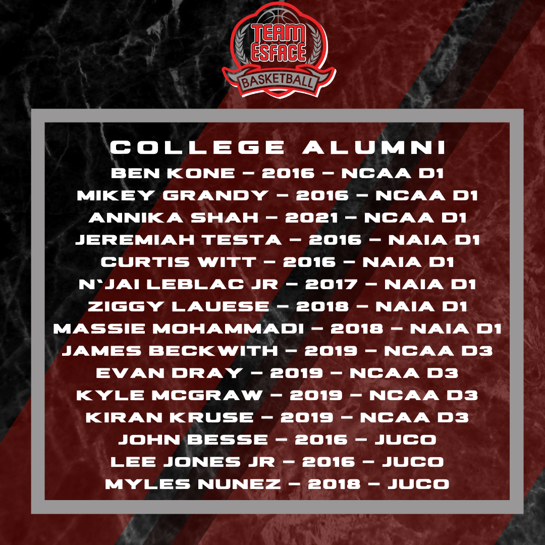 Team Esface College Prep Elite