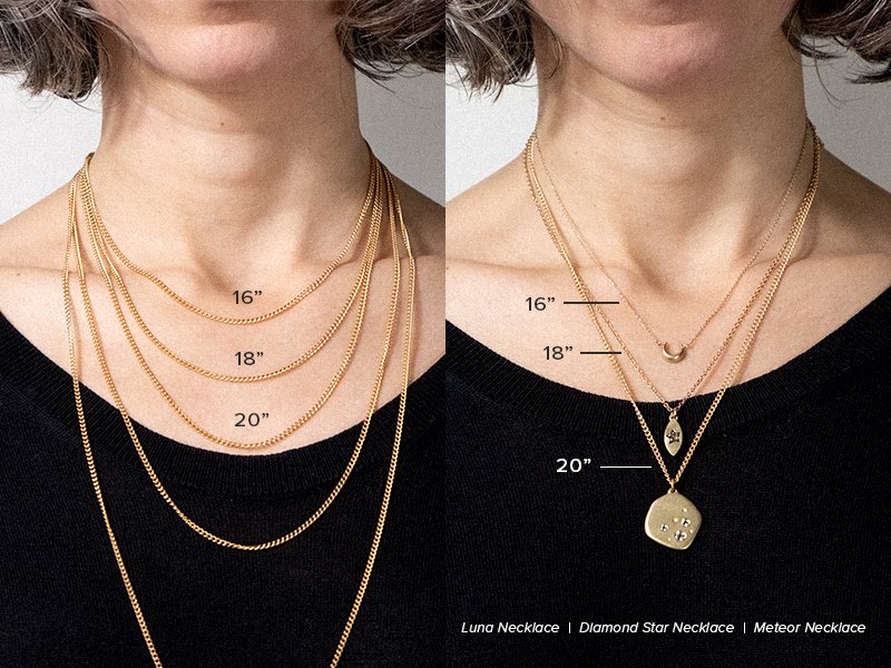 A Guide to Necklace Lengths — Sara Golden Jewelry