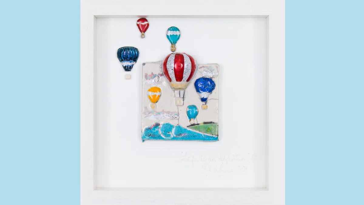 Rebeka Kahn ceramic wall art — MaZo Architecture