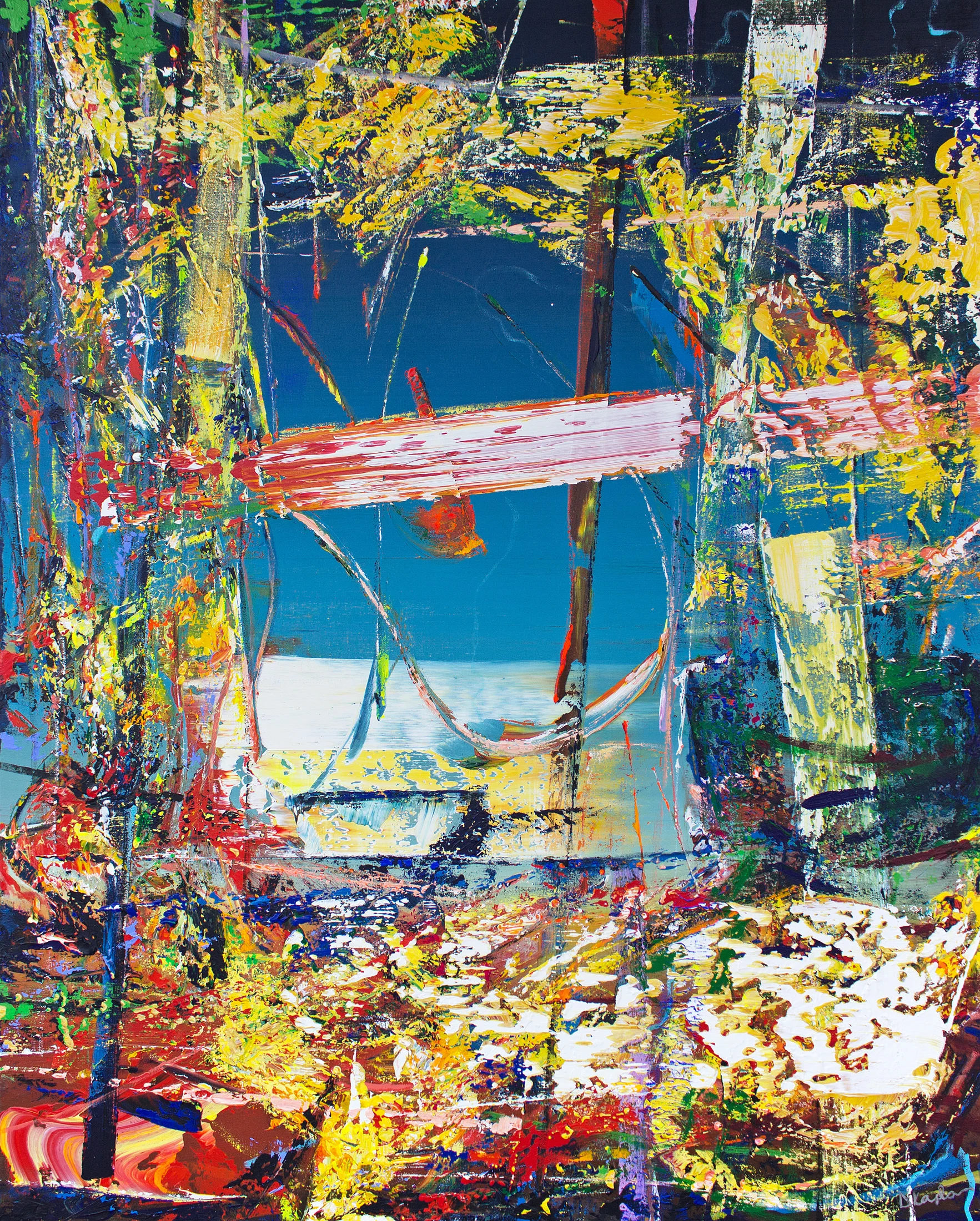 Abstract Storms - Derek Kaplan Art