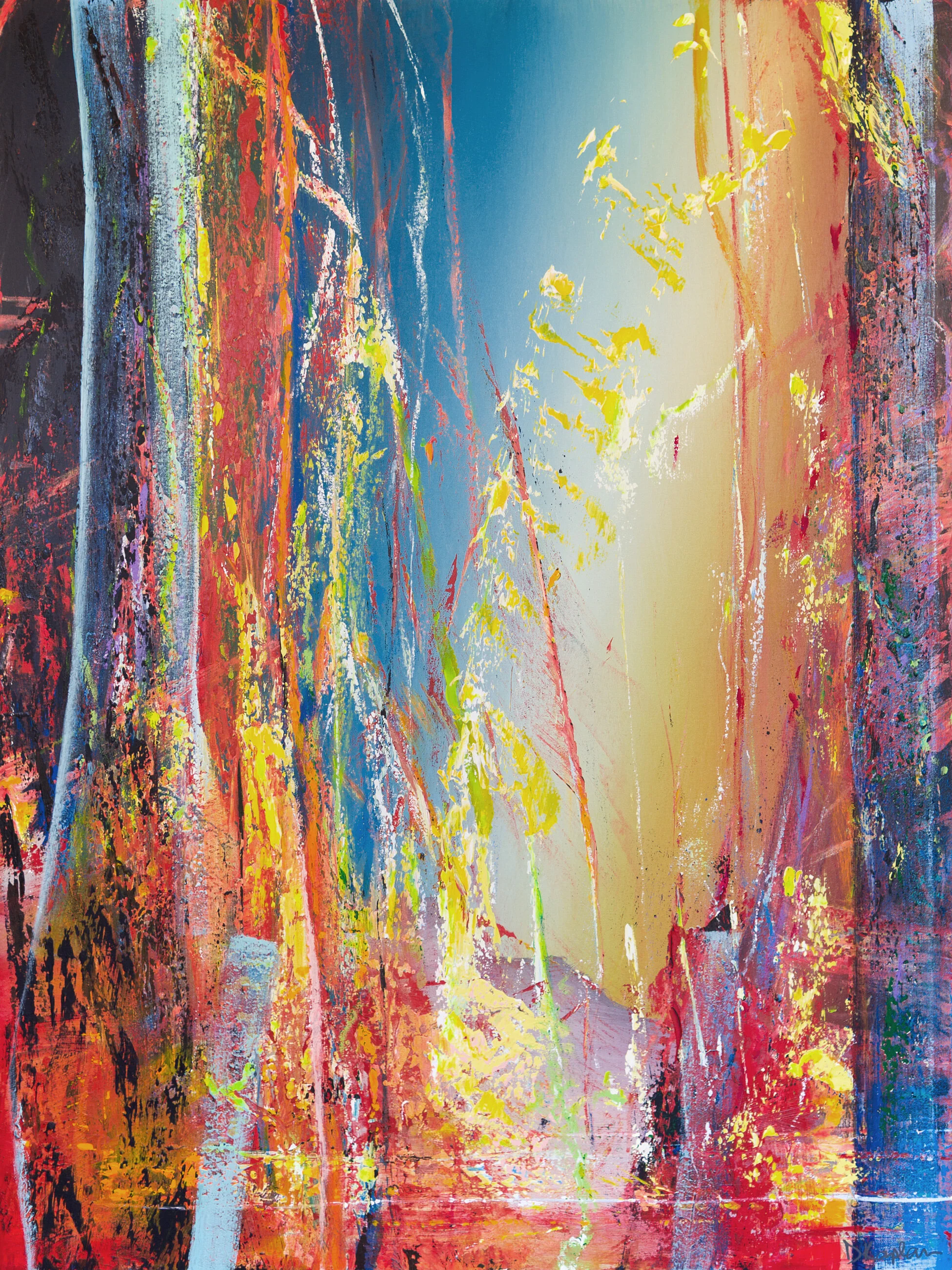 Abstract Storms - Derek Kaplan Art