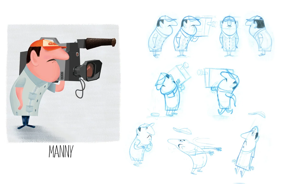 Cloudy With A Chance Of Meatballs Character Design