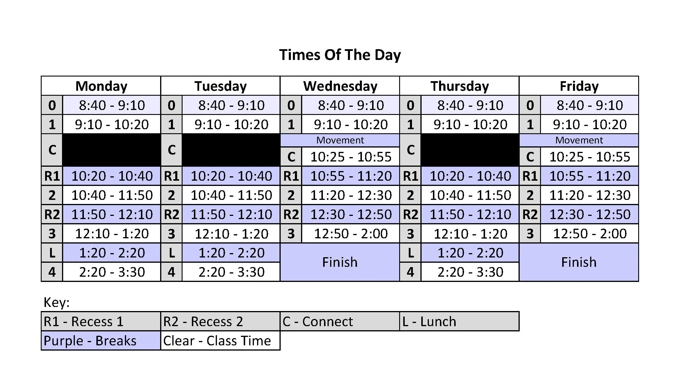 TC - School Information
