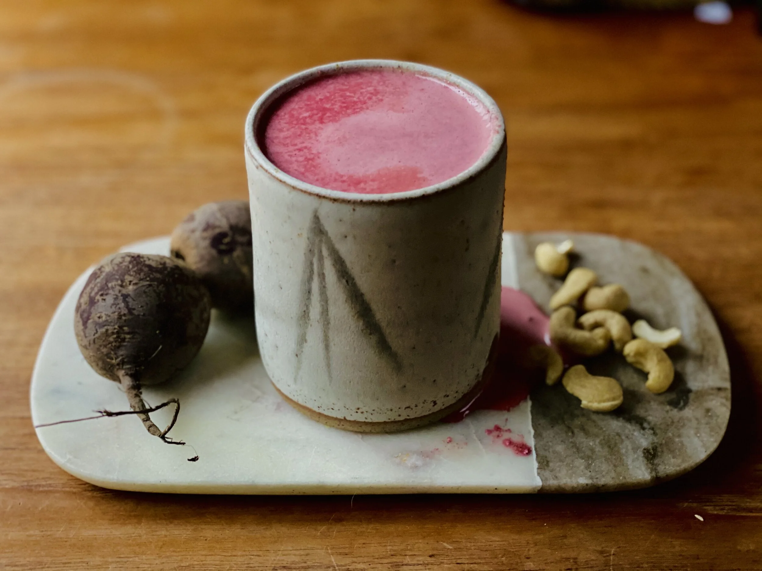 RED VELVET BEETROOT LATTE — Jasmine Hemsley