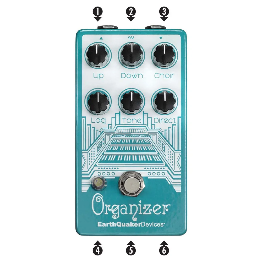 Organizer Polyphonic Organ Emulator — EarthQuaker Devices