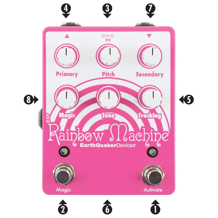 Rainbow Machine Polyphonic Pitch Mesmerizer — EarthQuaker Devices